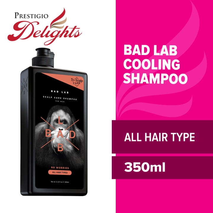 Bad Lab No Worries Scalp Care Shampoo (All Hair Type) 350ml | Lazada