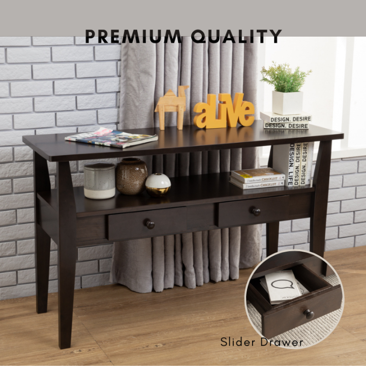 ALiST - GASTON Console Table With Drawer / Meja Tepi / Meja Tepi Laci ...