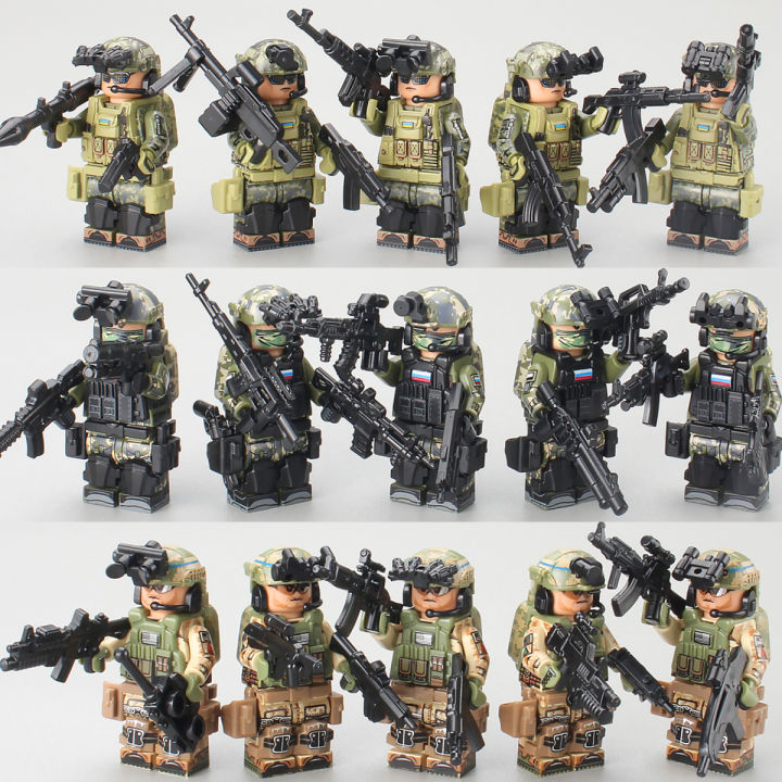 Military third party KSK soldier minifigure SAS special forces Russian ...