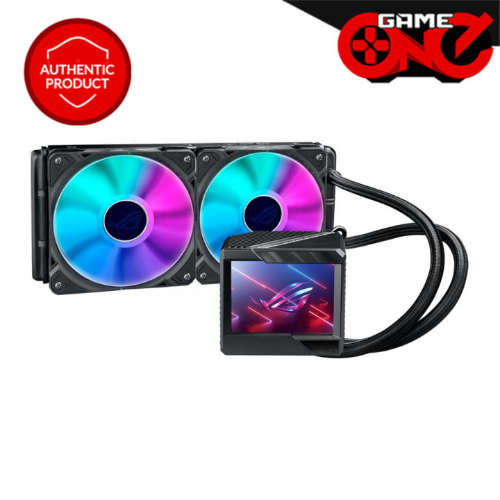 Asus ROG Ryujin II 240 ARGB All-In-One Liquid CPU Cooler with 3.5" LCD ...