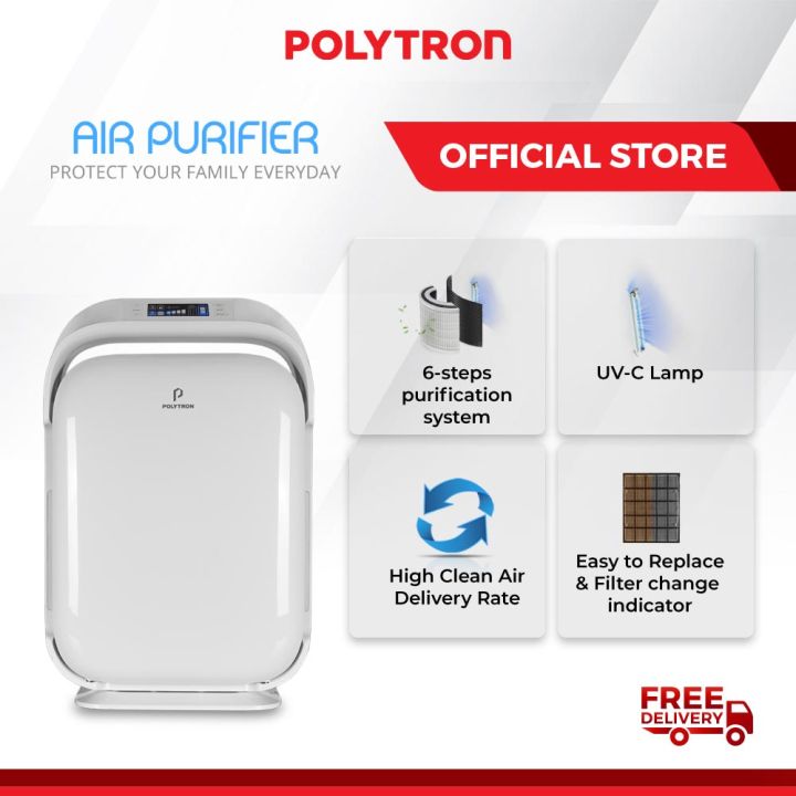 Polytron Air Purifier 6 Filtrasi CADR 483m3/h PAP 168 | Lazada Indonesia