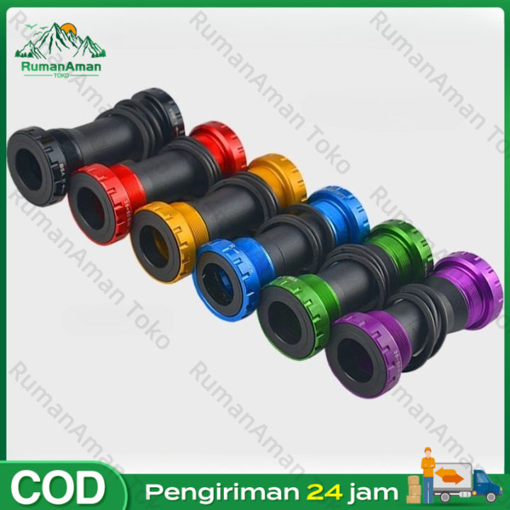 BOTTOM BRACKET HT2 SMLLOW / BB HT2 Bottom Bracket Hollowtech 2 BB HT 2 Sepeda BSA 68-73/Bottom ...