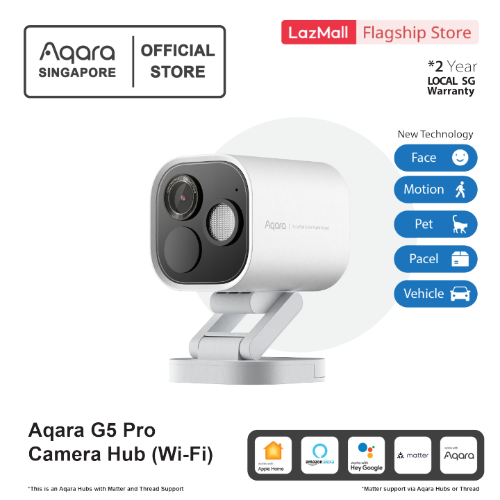 AQARA G5 G5 PRO Smart Camera Hub support Matter and Thread (Outdoor) Wi ...