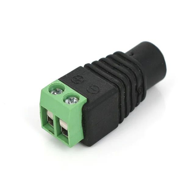 12V DC Male & Female Power Balun Plug Connector，DC Jack Adapter Female ...