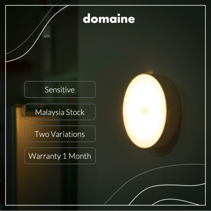 🔥READY STOCK🔥 Automatic Light with Motion Sensor Human Body Induction ...