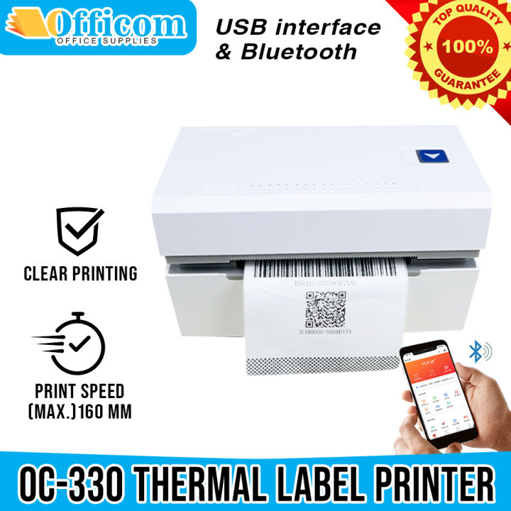Officom OC-330 80mm Thermal Label Printer | Barcode Printer | Waybill ...