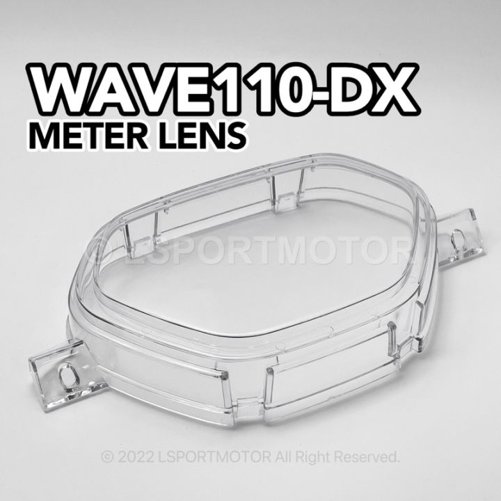 HONDA WAVE110-DX METER LENS (CLEAR) METER COVER CASE W110DX WAVE110 DX ...