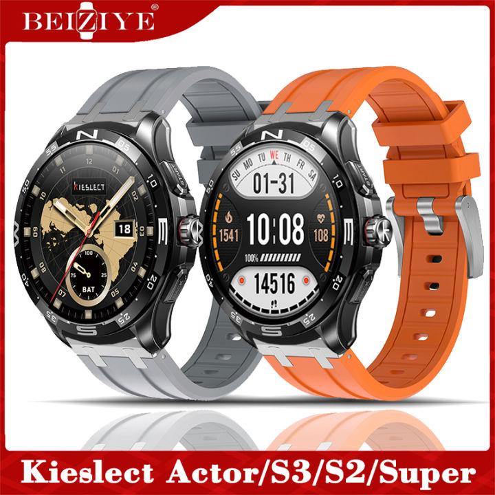 สาย Kieslect KS3 KS2 Actor Super สายนาฬิกาข้อมือซิลิโคน Kieslect Actor ...
