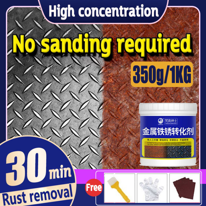 Rust converter 1000g anti rust paint for metal rust remover anti-rust ...