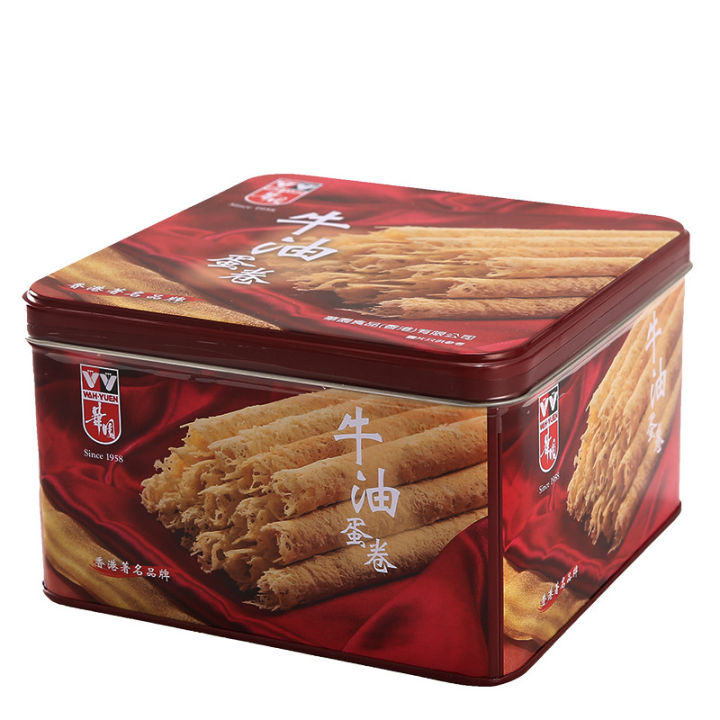 华园蛋卷王Egg Roll Gift Box Old-fashioned Handmade Egg Roll Crispy Egg ...