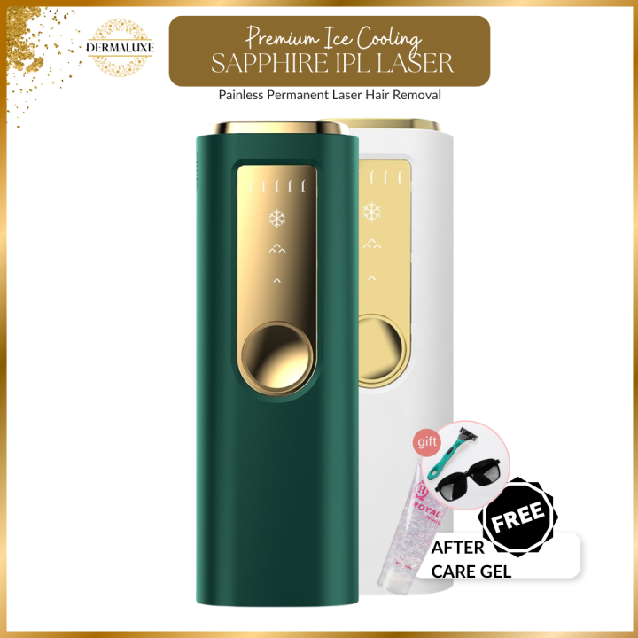 Premium IPL Ice Cool Sapphire Permanent Laser Hair Removal w/ Cooling ...