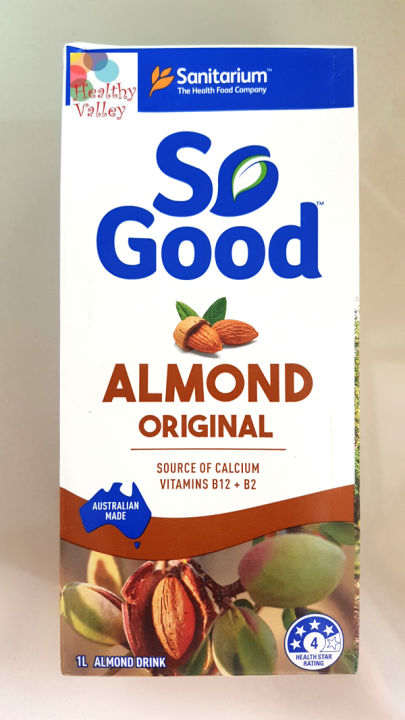 Sanitarium So Good Almond Original (So Good 杏仁饮 - 原味) 1L | Lazada