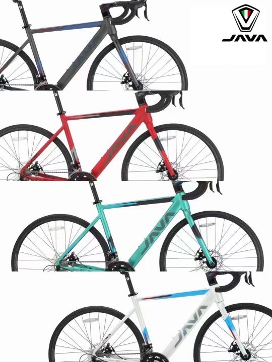 NEW!! จักรยานเสือหมอบ JAVA RONDA 18speed แฮนด์ Integrated Aero | Lazada ...