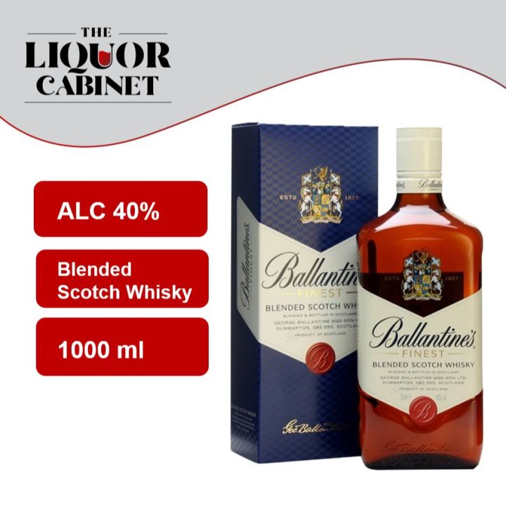 Ballantine's Finest Scotch Whisky 1L (No Box) | Lazada Singapore