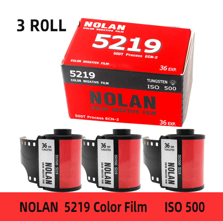 1/3 Roll Nolan 5219 500T 135 Color Film Roll Negative Film ECN2 ...