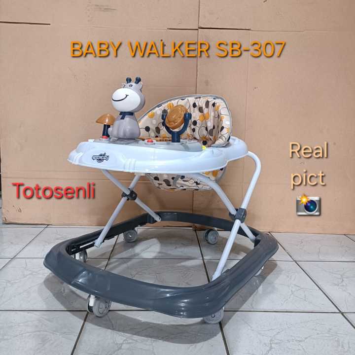 BABY WALKER MAINAN ANAK ANAK SB-307 BABY WALKER ADA MUSIK DAN MAINAN ...