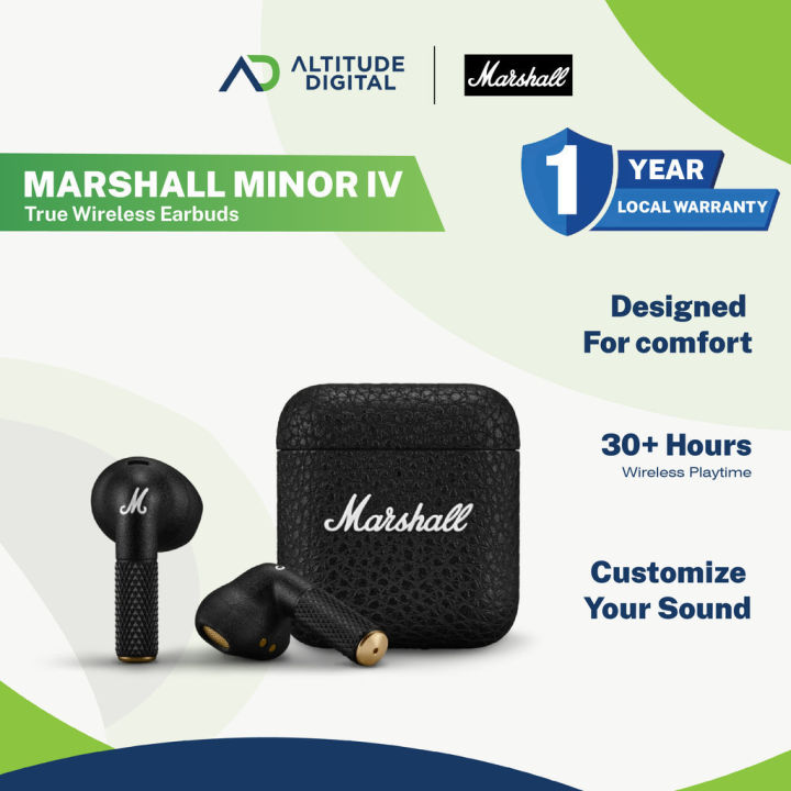 Marshall Minor IV True Wireless Earbuds | Lazada PH