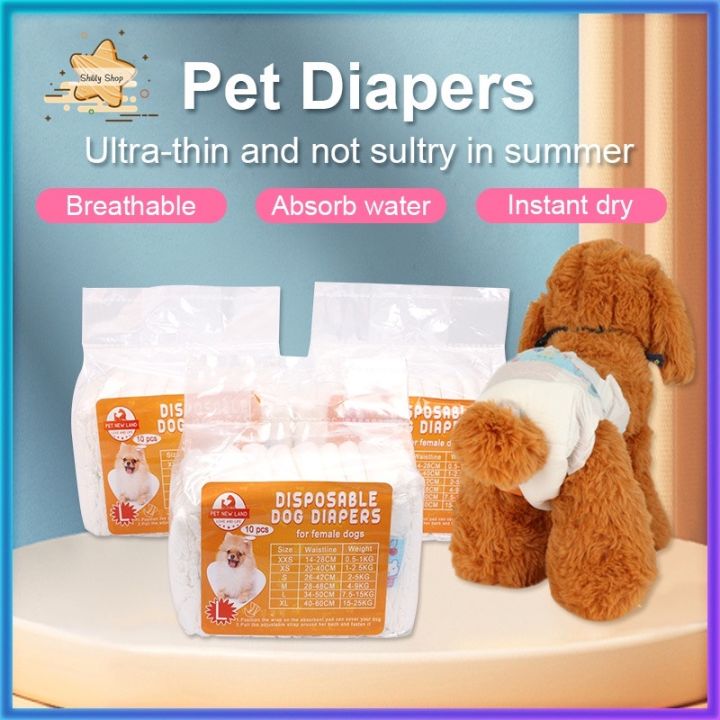 Jack Disposable Dog Diapers female wraps diapers | Lazada PH