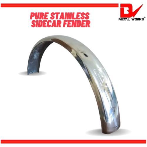 Pure stainless sidecar fender (tapalodo) | Lazada PH