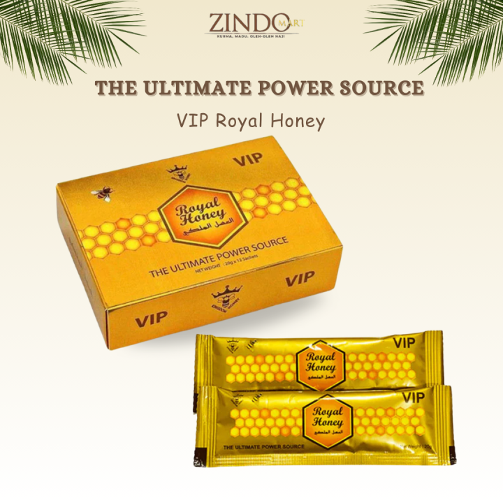 MADU SUMBER ENERGI ROYAL HONEY KINGDOM VIP/THE ULTIMATE POWER SOURCE ...