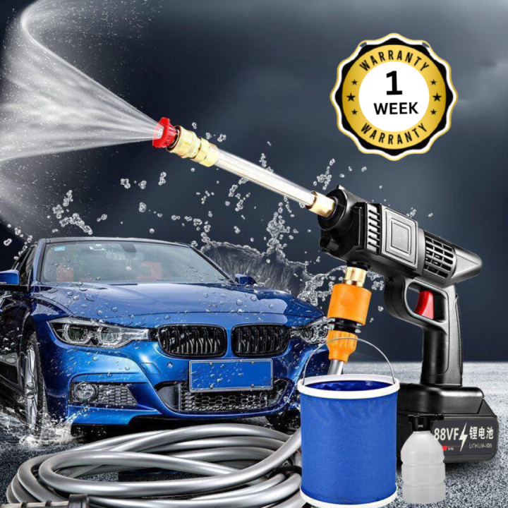 Double Victory Multifunctional Cordless Portable Power Washer with ...