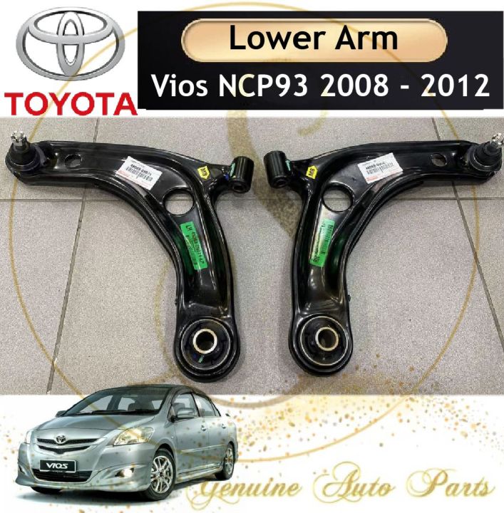 (100% JAPAN ORIGINAL) TOYOTA Vios NCP93 2007-2013 Front Lower Arm 48069-09071 48068-09081 | Lazada