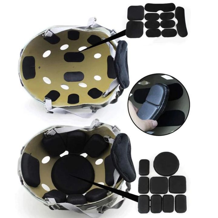 【Clearance】 Tactical Helmet Pads Helmet Replacement Foam Padding Kits ...