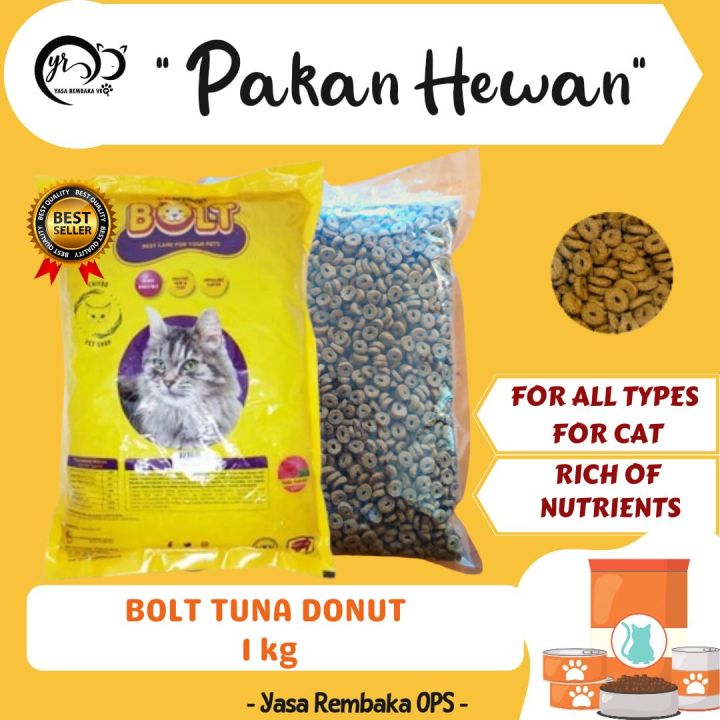 BOLT TUNA DONUT All Varian (Repack) 1 kg, 800 gr, 500 gr - Makanan ...