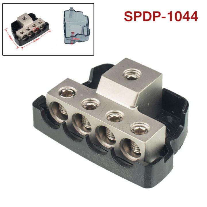 MileAuto Compact and Durable Power Distribution Block Junction Box for ...