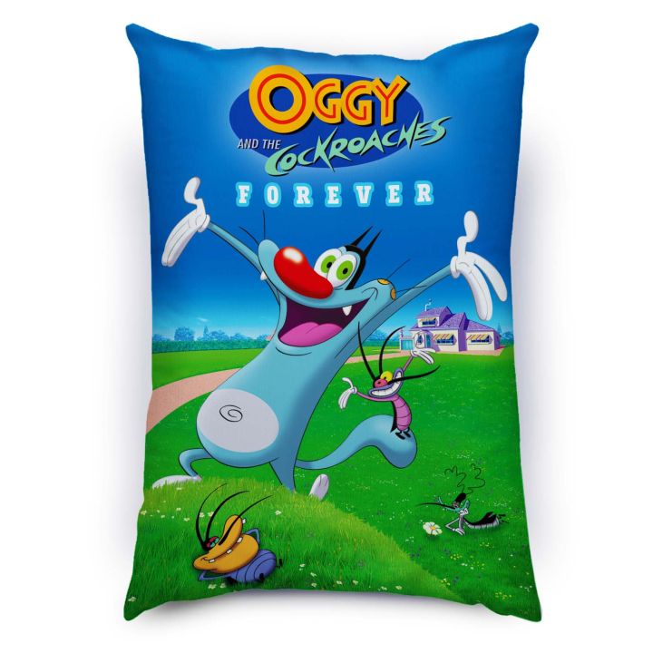 Oggy and the Cockroaches Pillows design 02 | Lazada PH