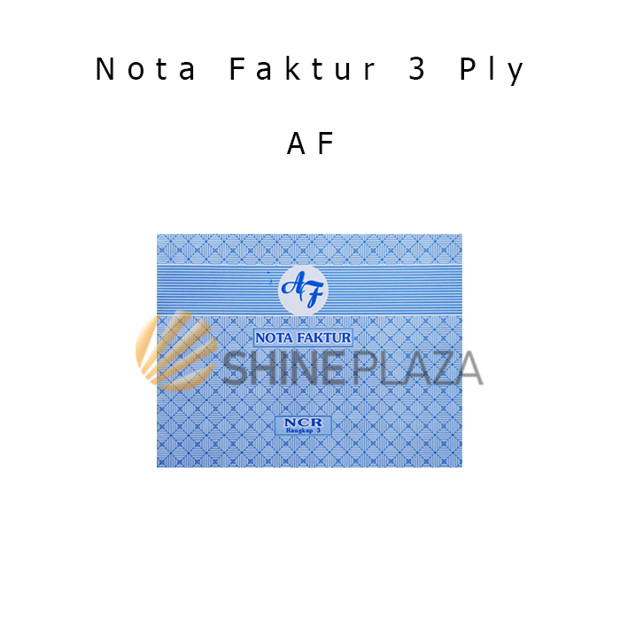 Buku Nota Faktur 3 Ply - Buku Nota Faktur Rangkap 3 AF | Lazada Indonesia