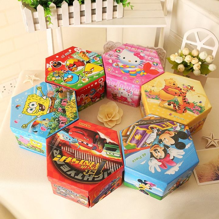4 Tier Disney Cartoon Colouring Set Gift Set Artwork Crayon Drawing ...