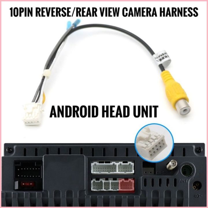 mirulibah110Pin Reverse Parking Camera Harness Rear View Connector for ...