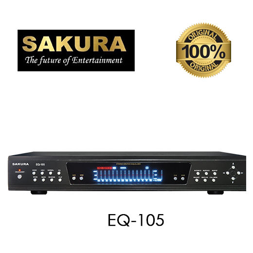 EQ 105 SAKURA DIGITAL GRAPHIC EQUALIZER WITH REMOTE | Lazada PH