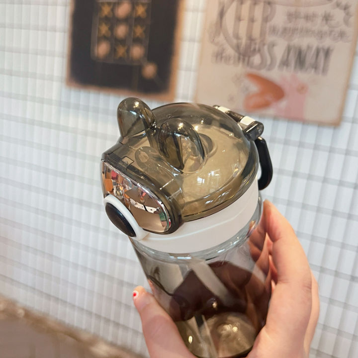 BOTOL MINUM ANAK KARAKTER BEAR LUCU BOTOL TUMBLER SEDOTAN KAPASITAS ...
