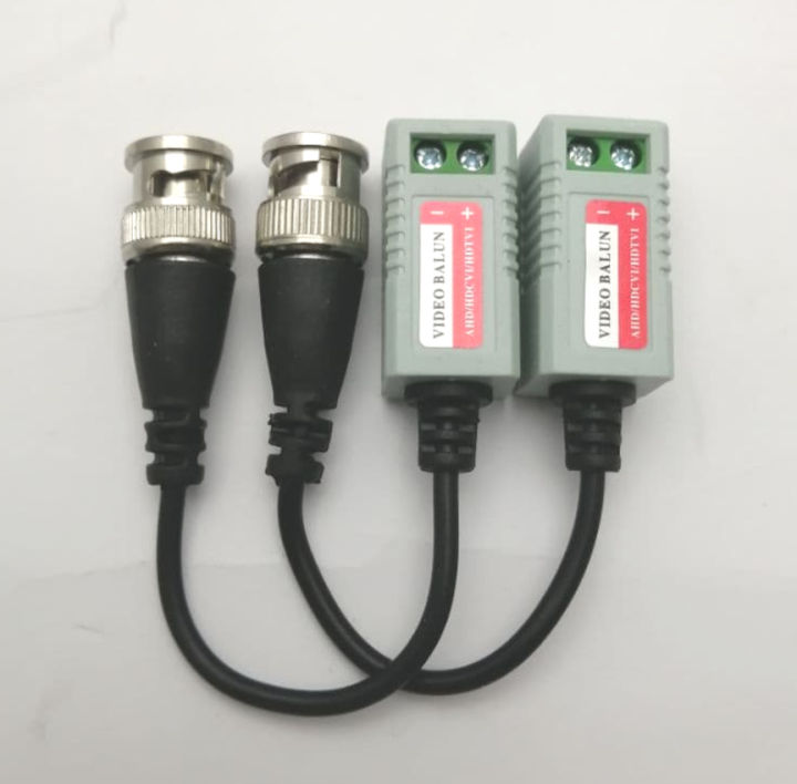 Passive HDCVI / HDTVI / AHD High Definition Transceiver Video Balun ...