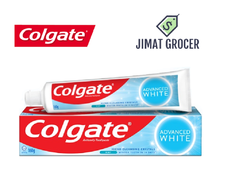 Colgate Advanced White Whitening Toothpaste 160g | Lazada