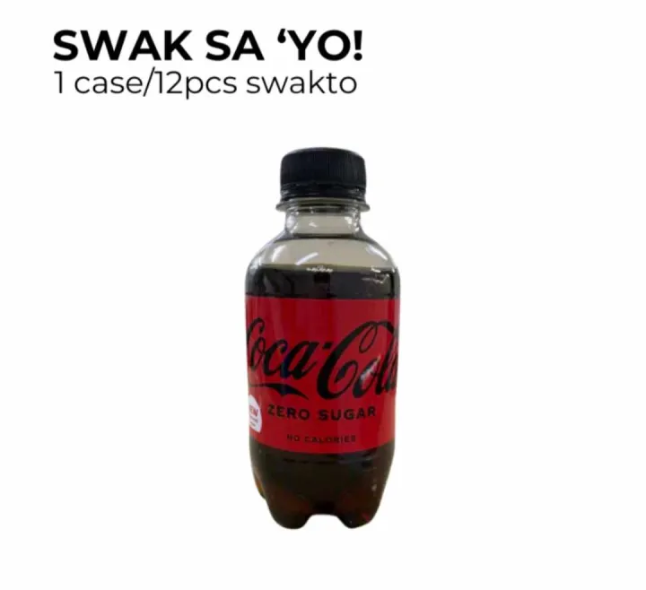 Coca-Cola Coke Zero Swakto 190ml (12 pcs) | Lazada PH