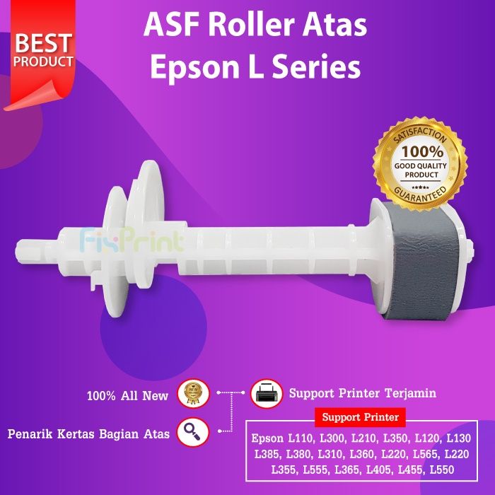 ASF Roller Atas Shaft Epson L110 L120 L121 L210 L220 L300 L310 L350 ...