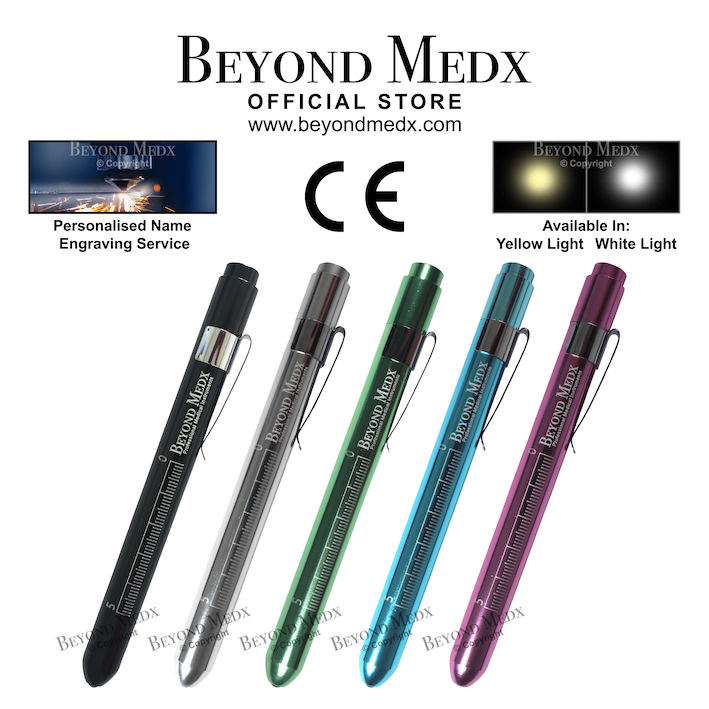 Personalised Name Engraving - Beyond Medx LED Medical Pen Torch ...