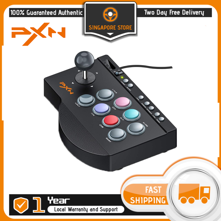 PXN 0082 ARCADE STICK]PS3 PS4 NINTENDO SWITCH XBOX WINDOWS ANDROID ALL ...