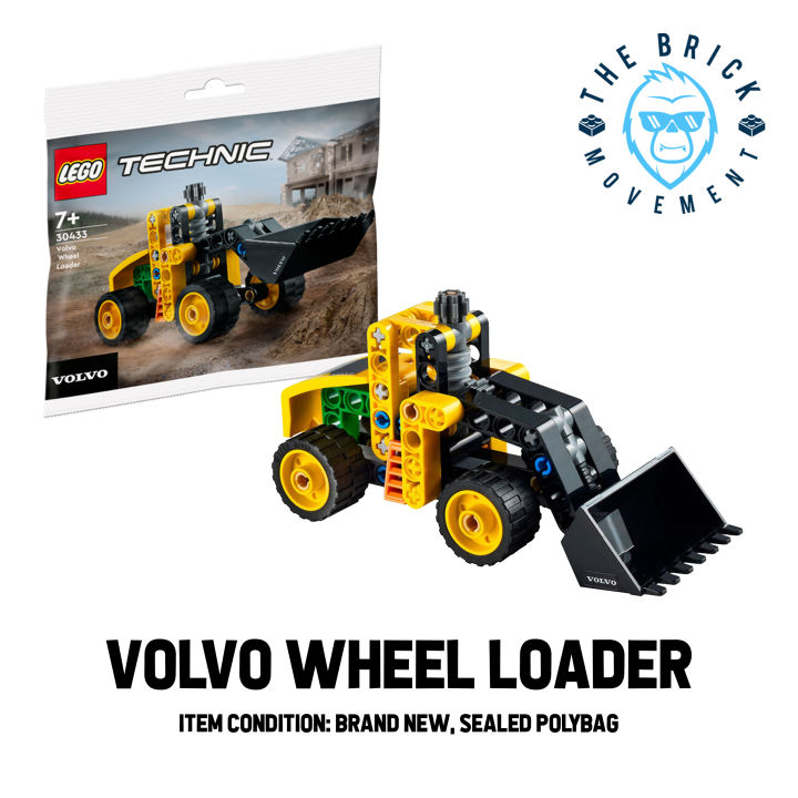 LEGO® TECHNIC Volvo Wheel Loader Polybag | Lazada PH