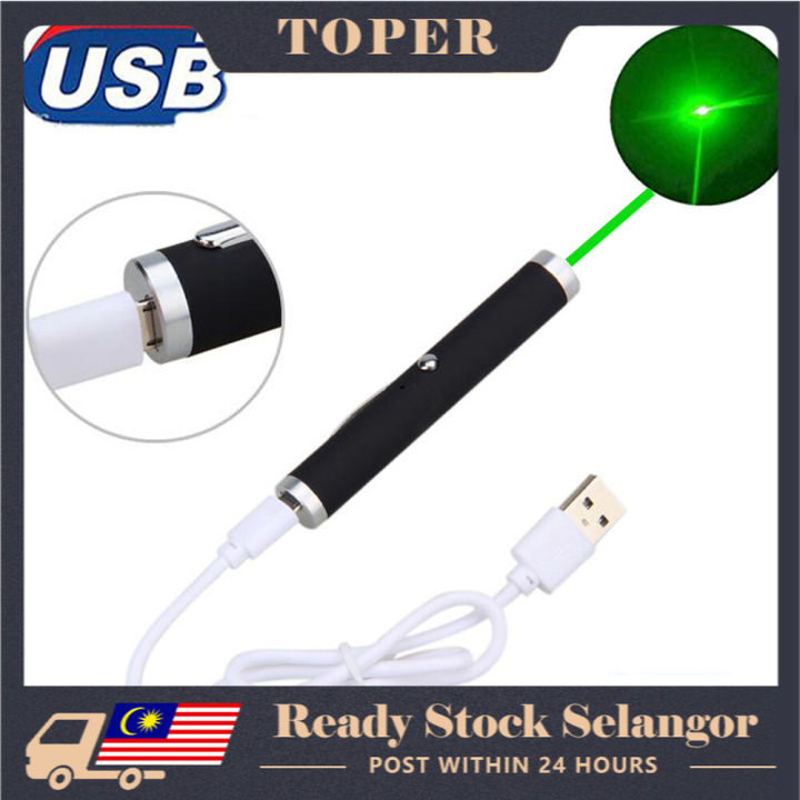 USB Green/Red High Power Beam Laser Pointer Pen 532mm laser light Pen ...