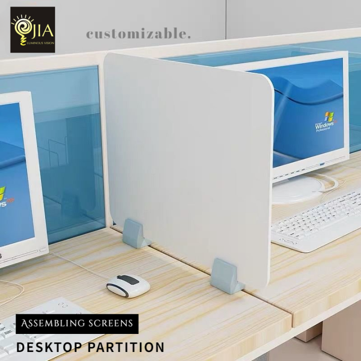 JIA【Customizable】 Thicker Student Desk Exam Divider Baffle Special Desk ...