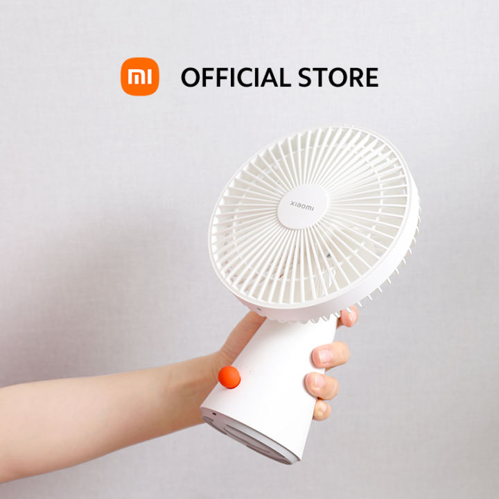 Xiaomi Rechargeable Mini Fan | hand-held+desktop fan, 18.5h long ...