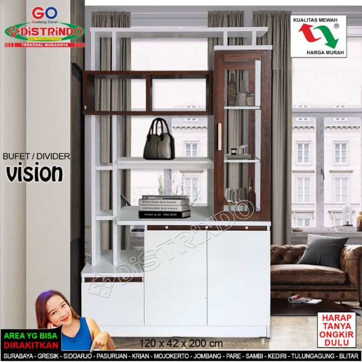 Penyekat Ruangan Divider Partisi Minimalis Kualitas Mewah TEBAL Halus ...