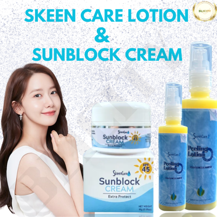 SkeenCare Peeling Lotion Extra Strength 135 grams Sunblock Cream ...