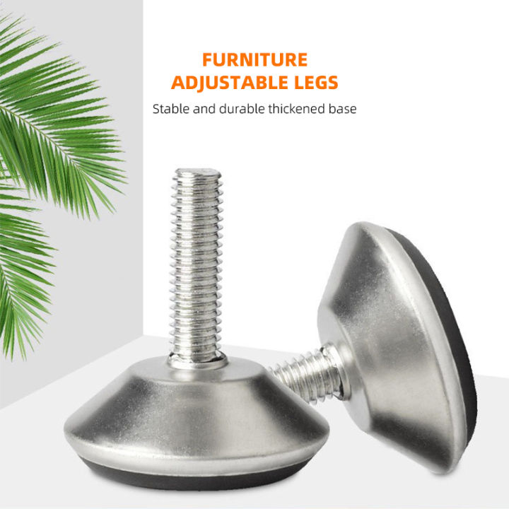 1Pcs Adjustable Furniture Leveling Feet Leveling Mat Screw in Feet ...