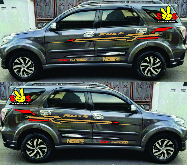 Stiker Mobil Rush Model Simple Top Speed | Lazada Indonesia