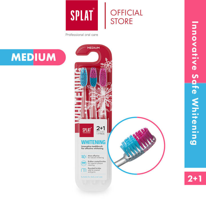 Splat Professional Toothbrush Whitening (Medium) | Lazada